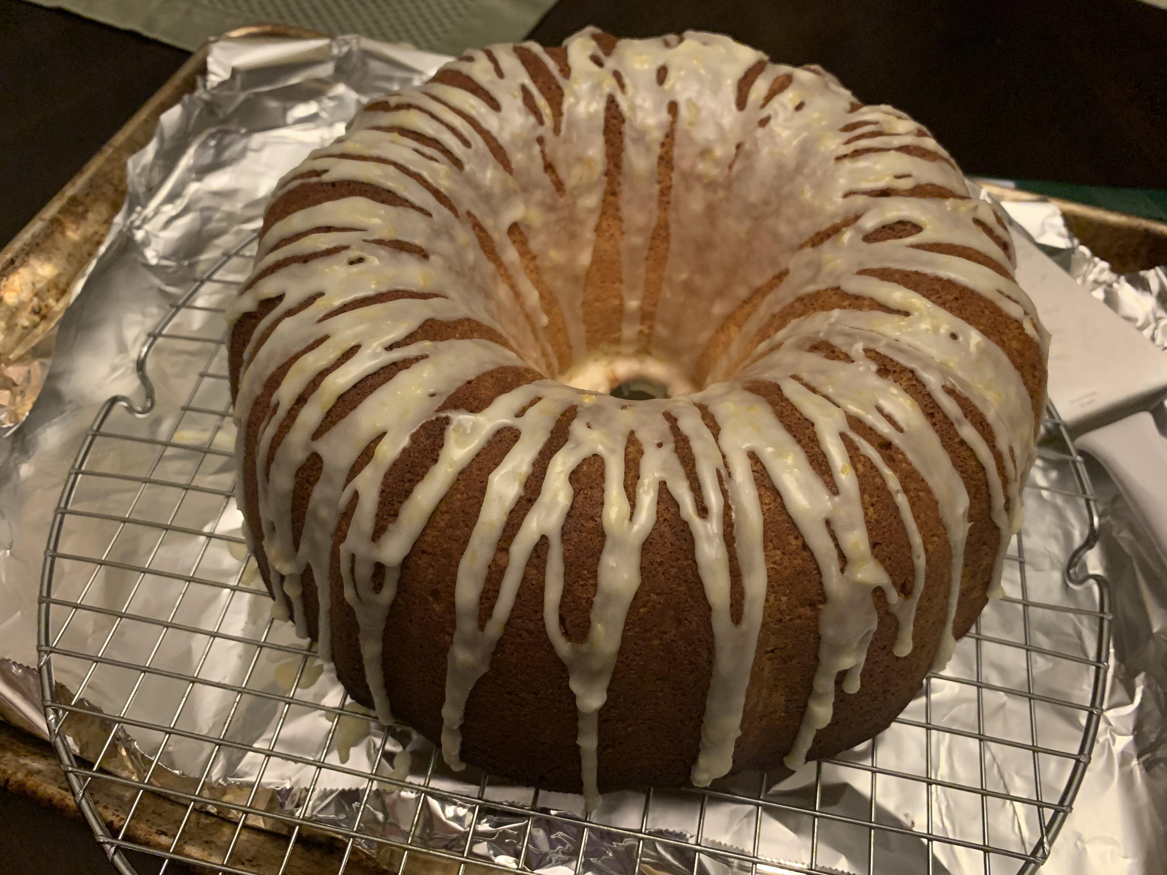 Lemon Pound Cake with Lemon Glaze. Keeping it simple. | Scrolller