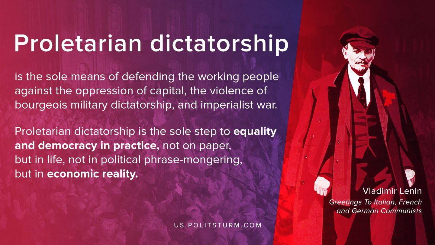 Lenin on the Proletarian Dictatorship | Scrolller