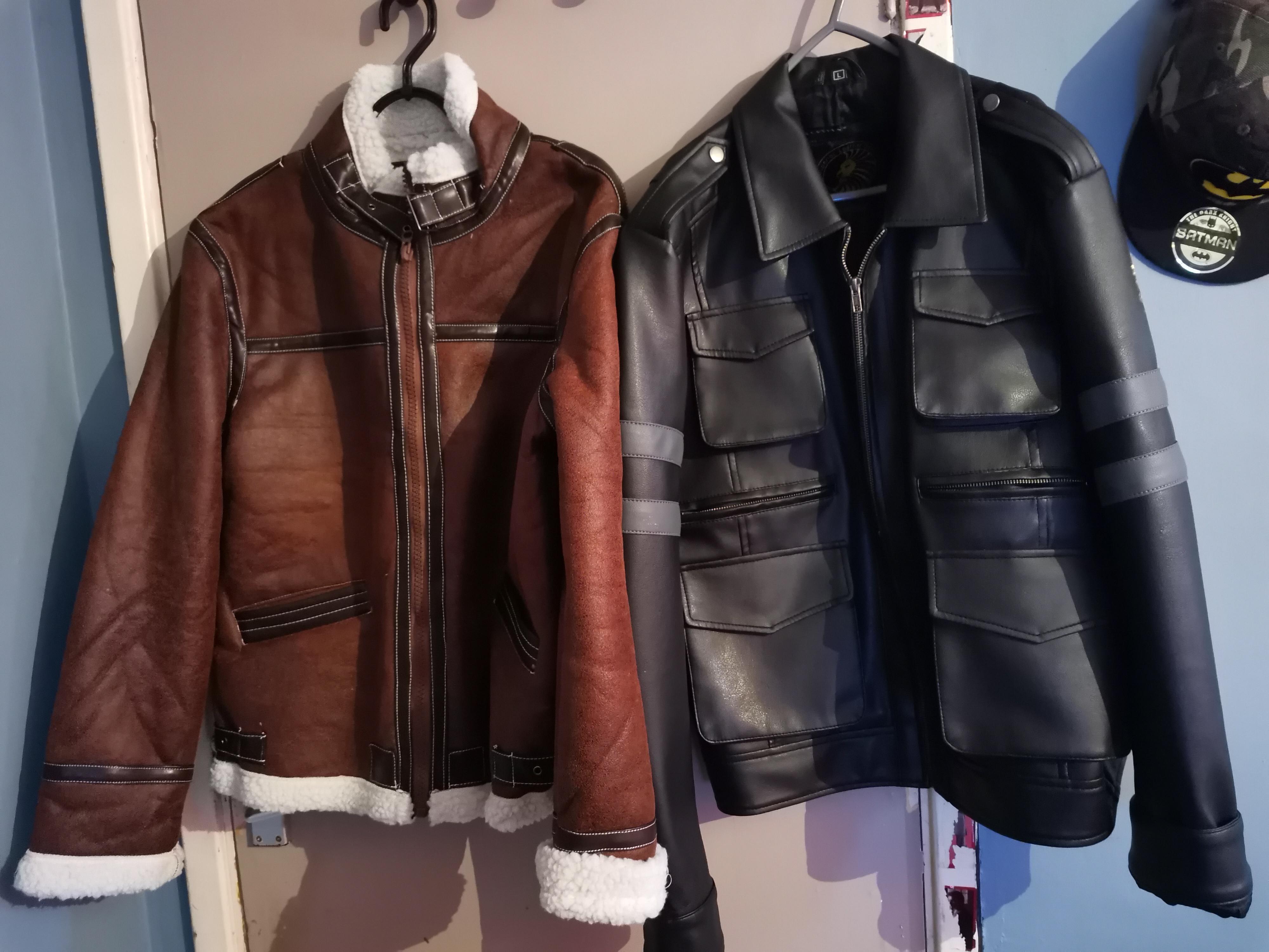 Leon's jackets side by side | Scrolller