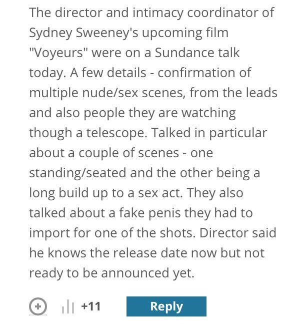 Let’s hope the scenes survive the editing process! | Scrolller