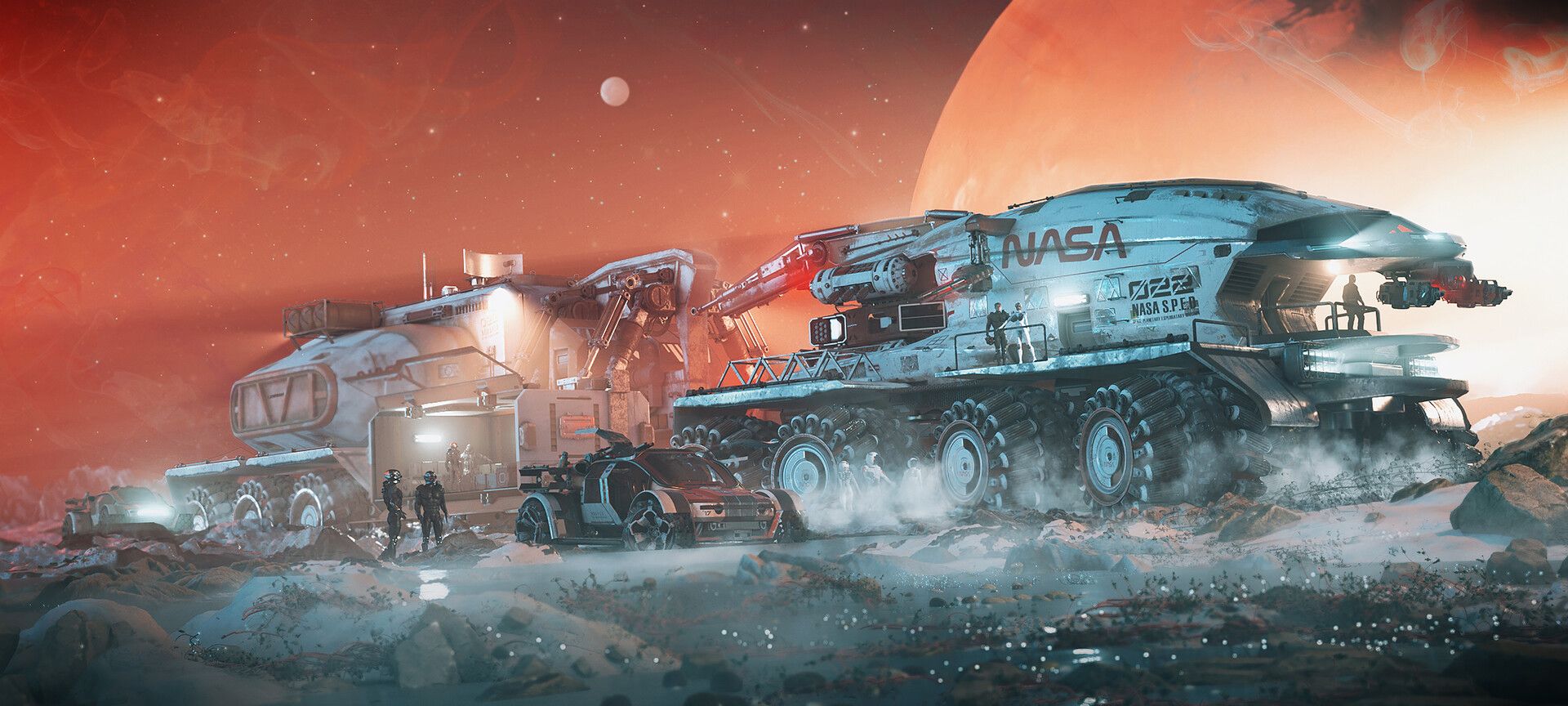 Leviathan Mars Rover Hum3d Space Rover Challenge by Ironbrushworks . | Scrolller