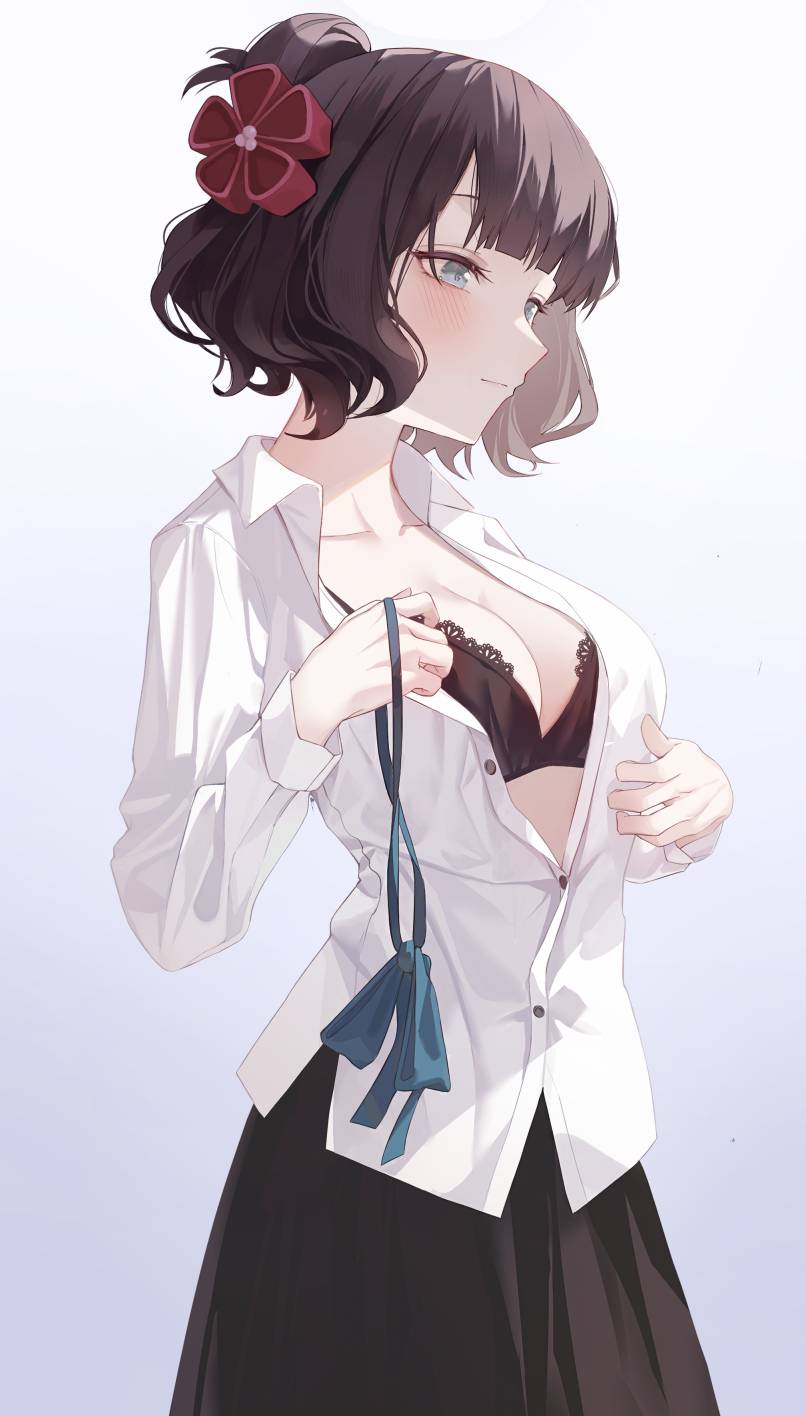 Katsushika Hokusai changing clothes | Scrolller