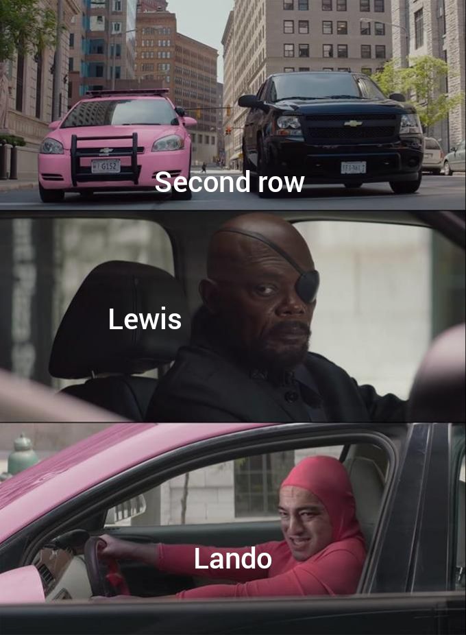 Lewis coming back to the grid like | Scrolller
