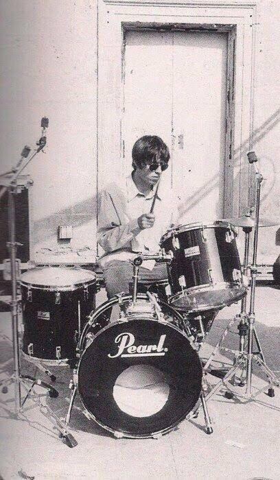 Liam on the drums | Scrolller