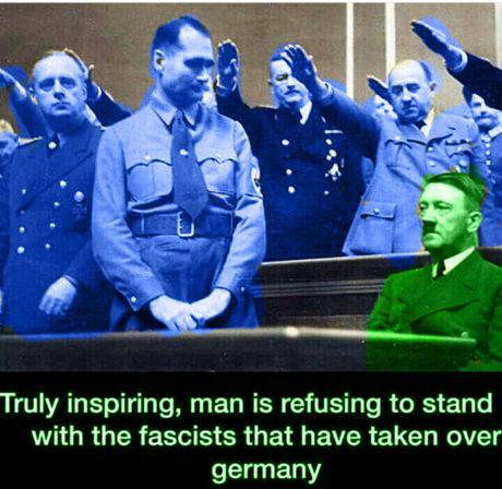 lib-left hero among auth-right fascists | Scrolller