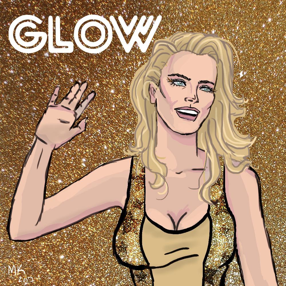 Liberty Belle (Betty Gilpin) Glow Fanart | Scrolller
