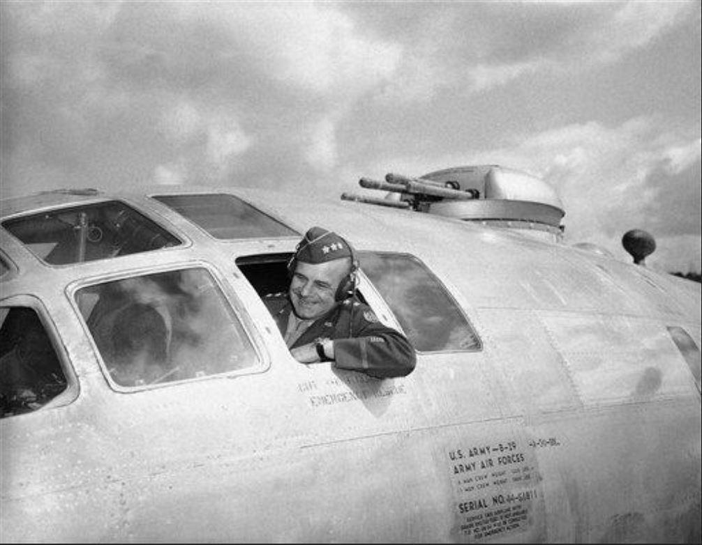 Lieutenant General James H. Doolittle, the first Tokyo raider, flew a ...