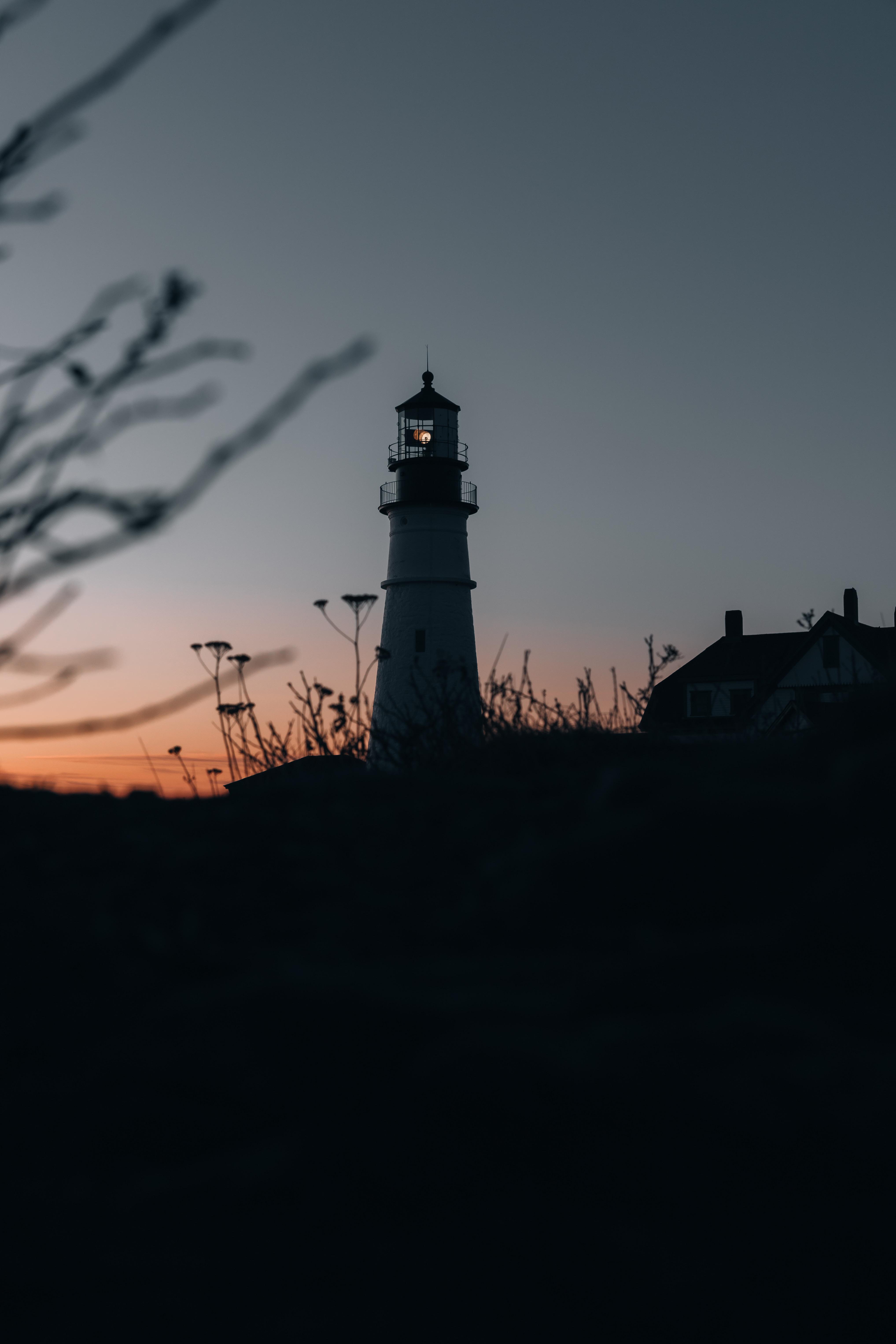Lighthouse in Maine | Scrolller