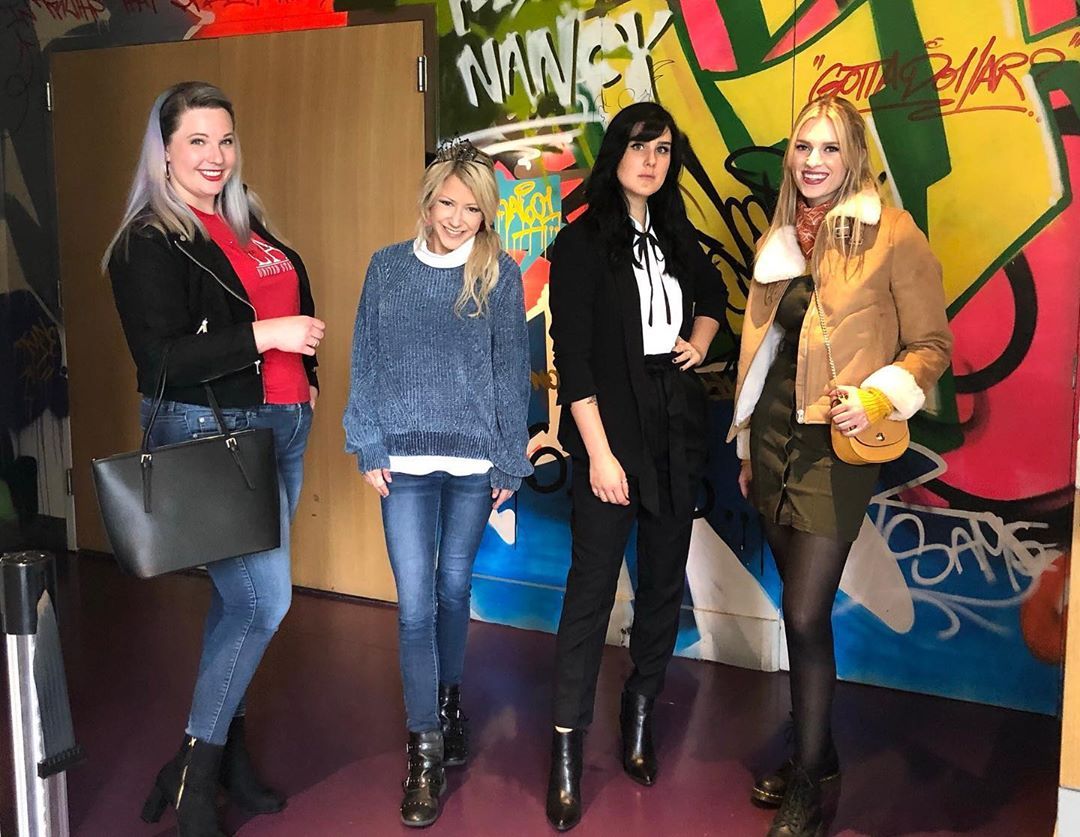 Lindsay Jones, Kara Eberle, Arryn Zech and Barbara Dunkelman | Scrolller
