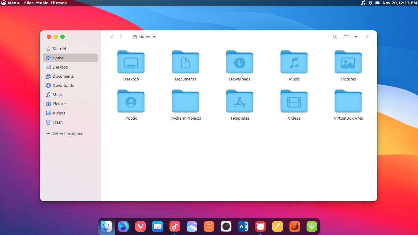 Linux Mint cinnamon themed like Big Sur | Scrolller