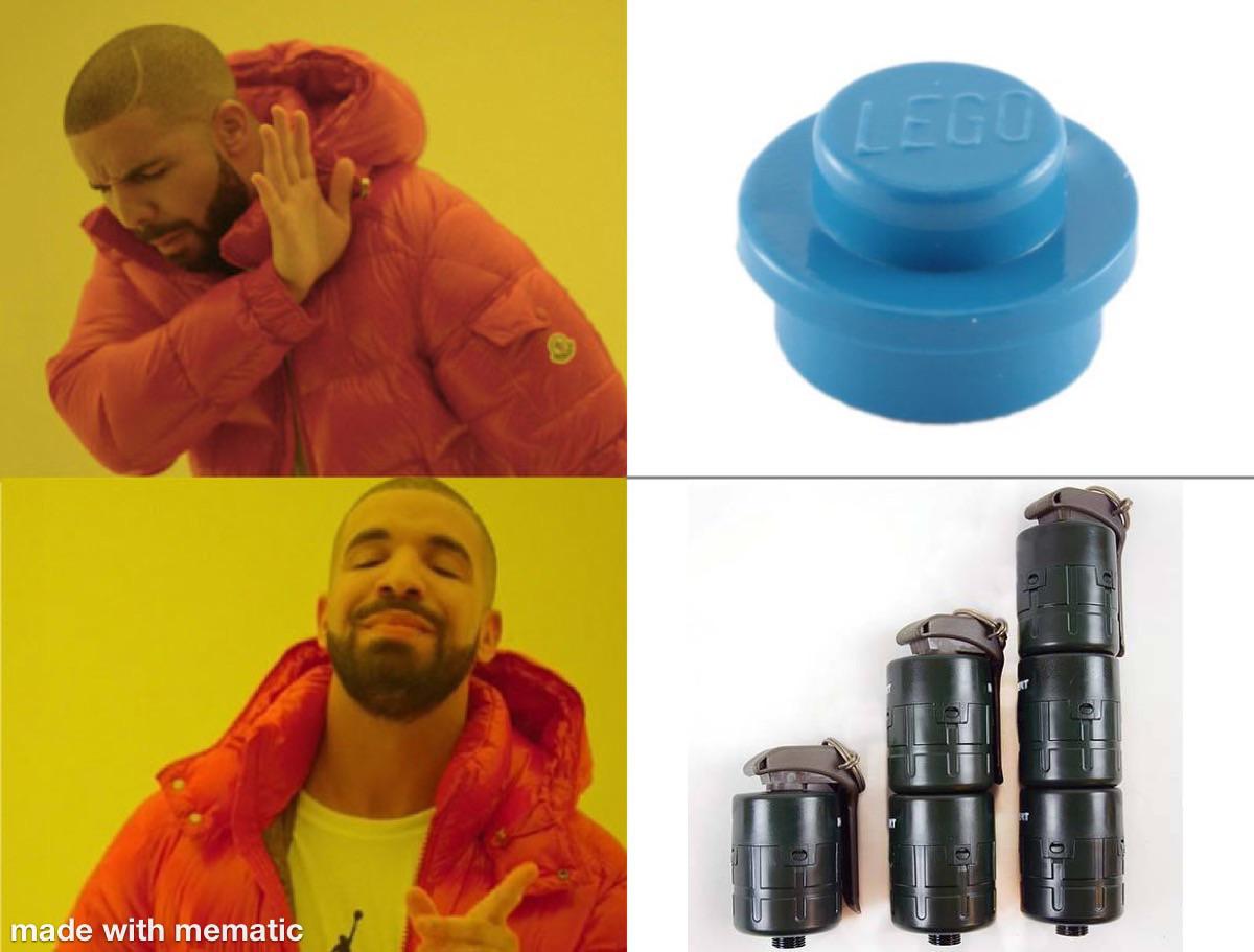 Literally stackable grenades | Scrolller