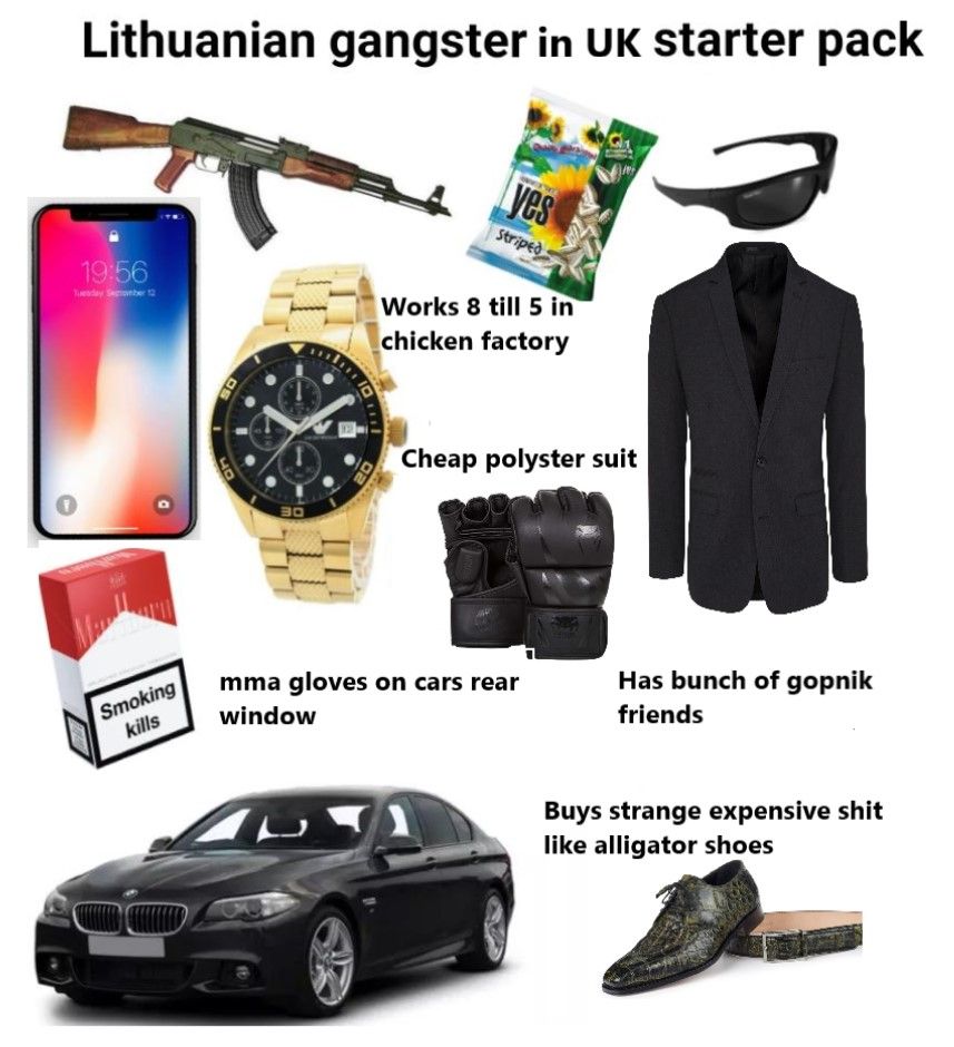 Lithuanian gangster starter pack | Scrolller