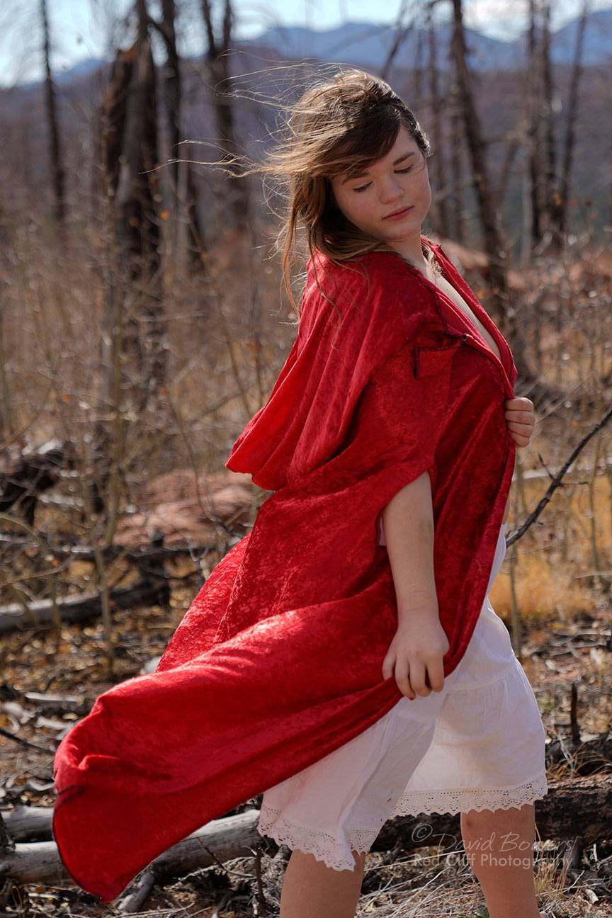 Little Red Riding Hood Model- Ember Skyfall | Scrolller