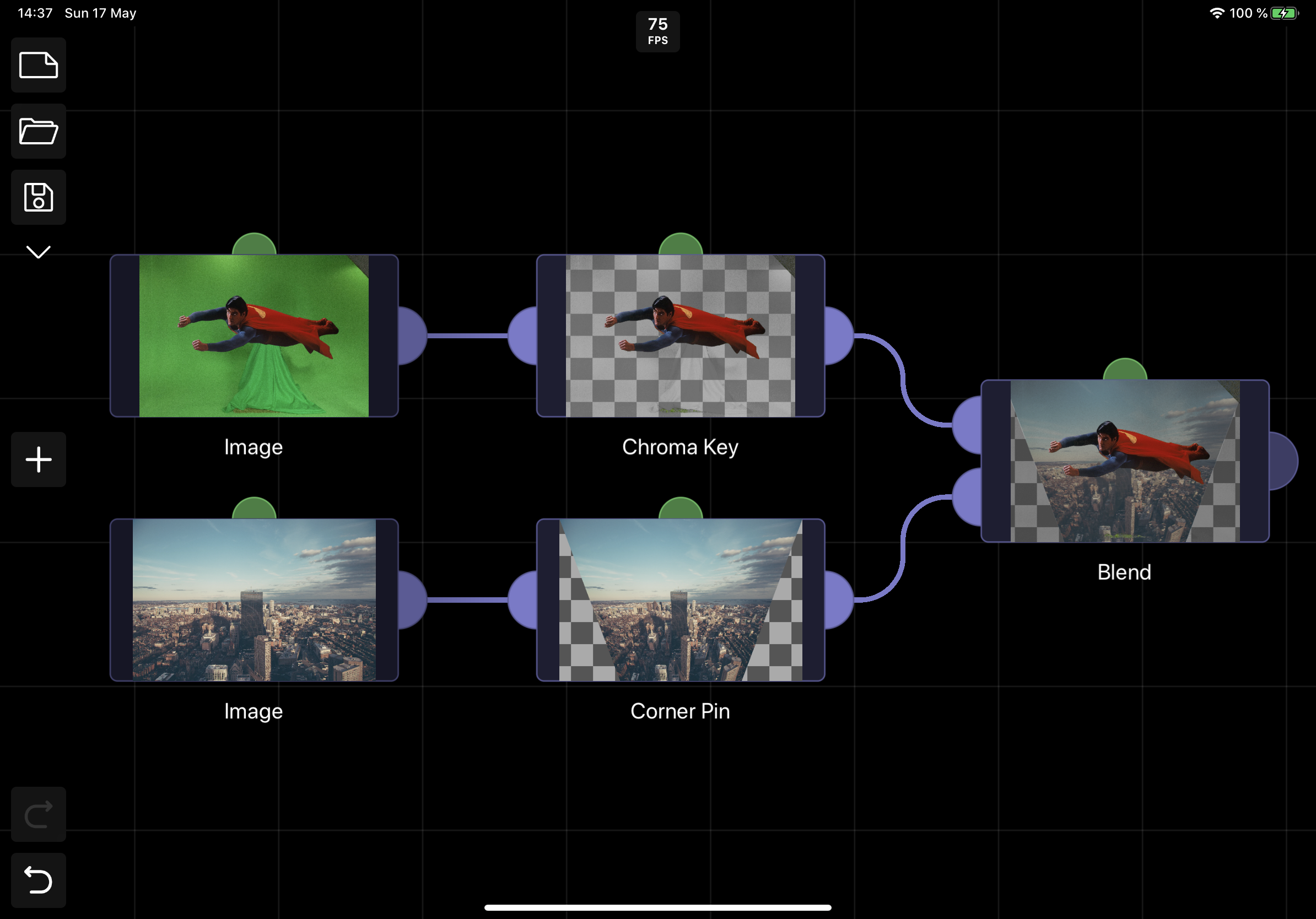 Live Green Screen in Pixel Nodes on iPad | Scrolller