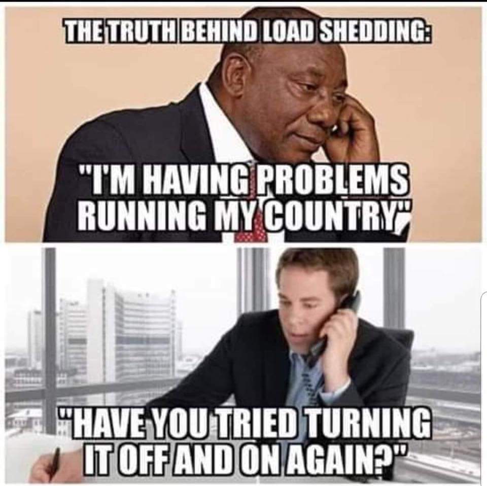 Load-shedding in a nutshell | Scrolller