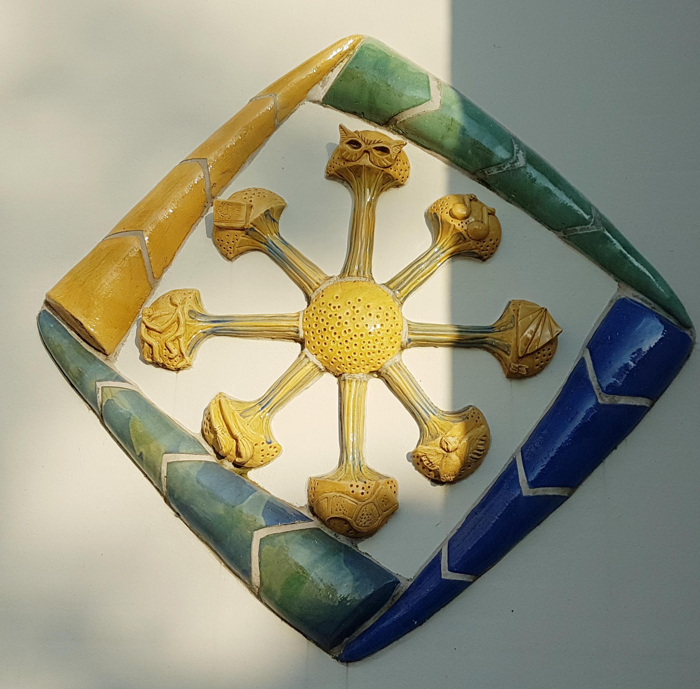 Local art near the train station. | Scrolller