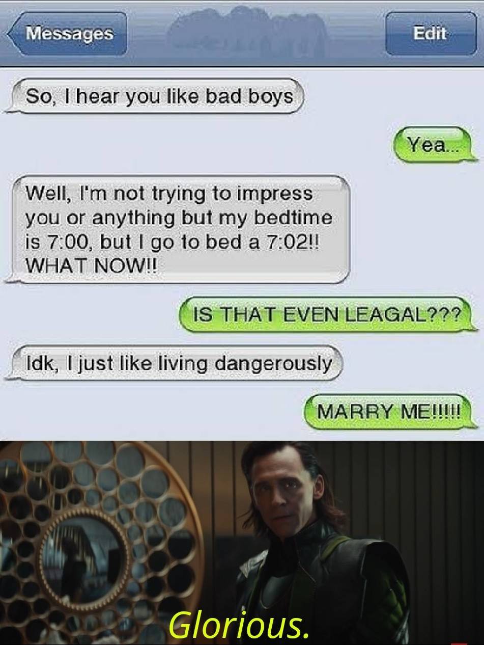 Loki is Impressed | Scrolller