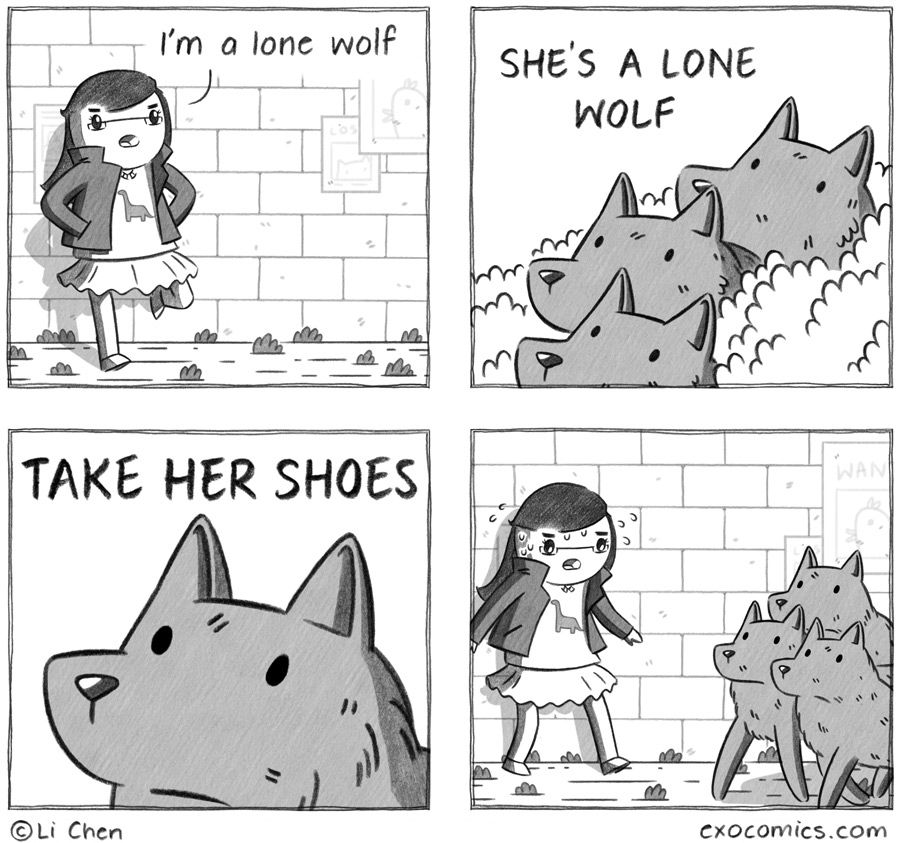 lone wolf. | Scrolller