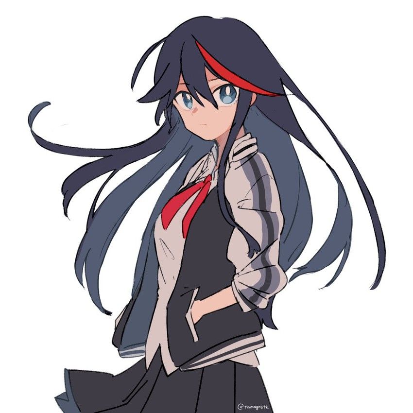 Long haired Ryuko is cute | Scrolller