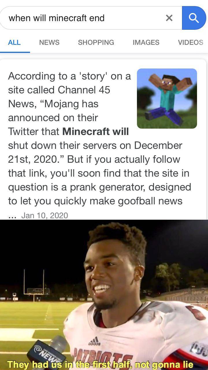 Long live Minecraft | Scrolller