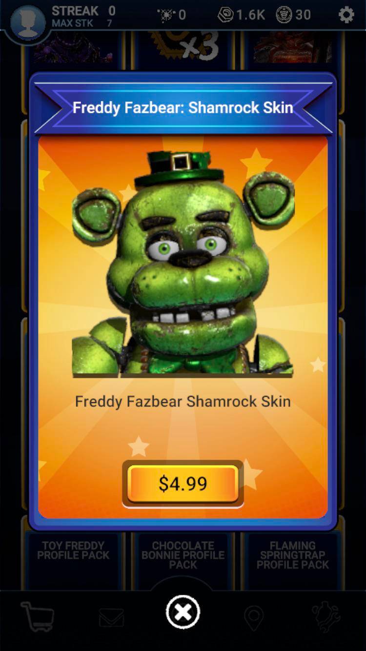 Looking for shamrock Freddy | Scrolller