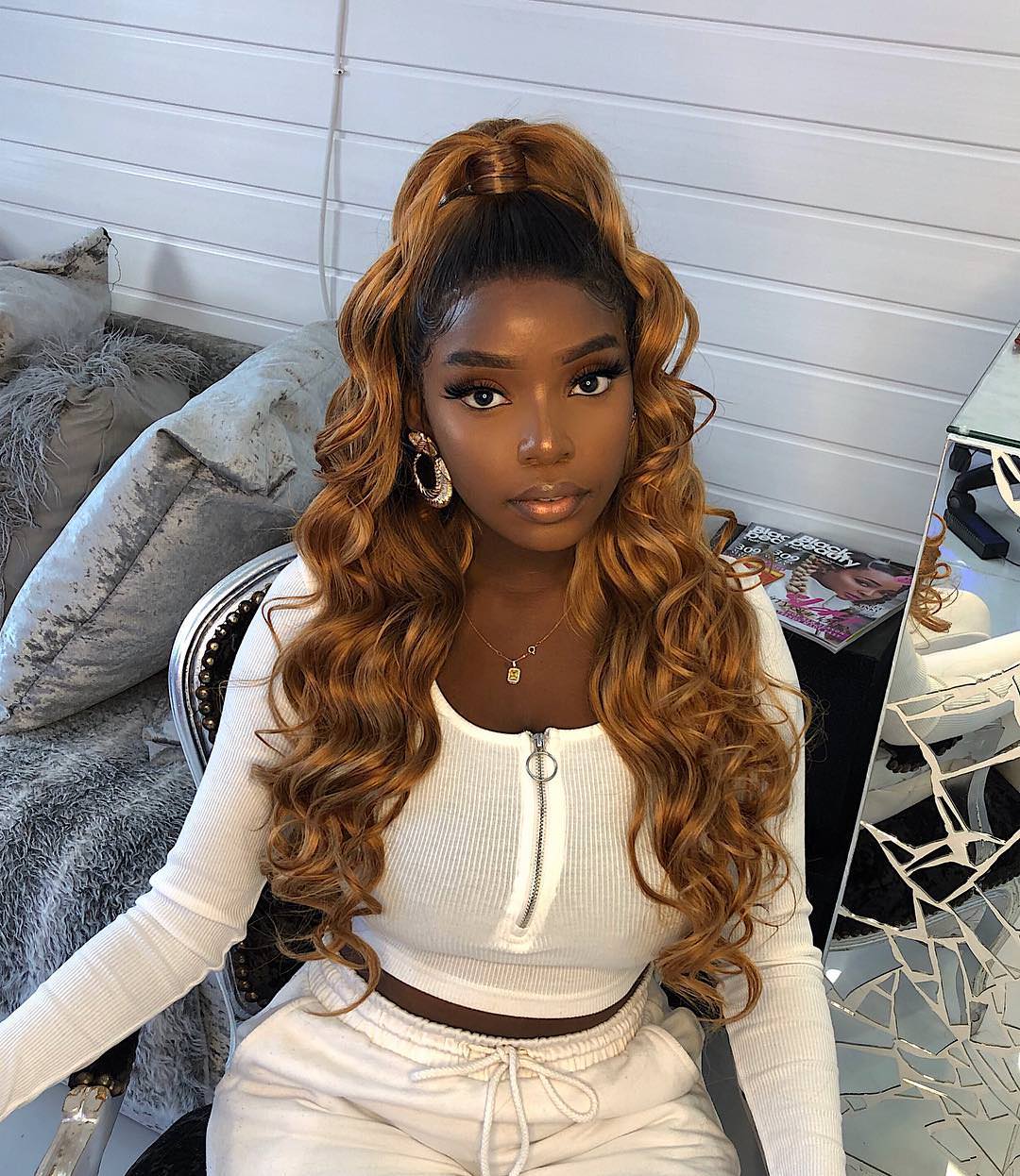 Looking Up At The Camera | Scrolller