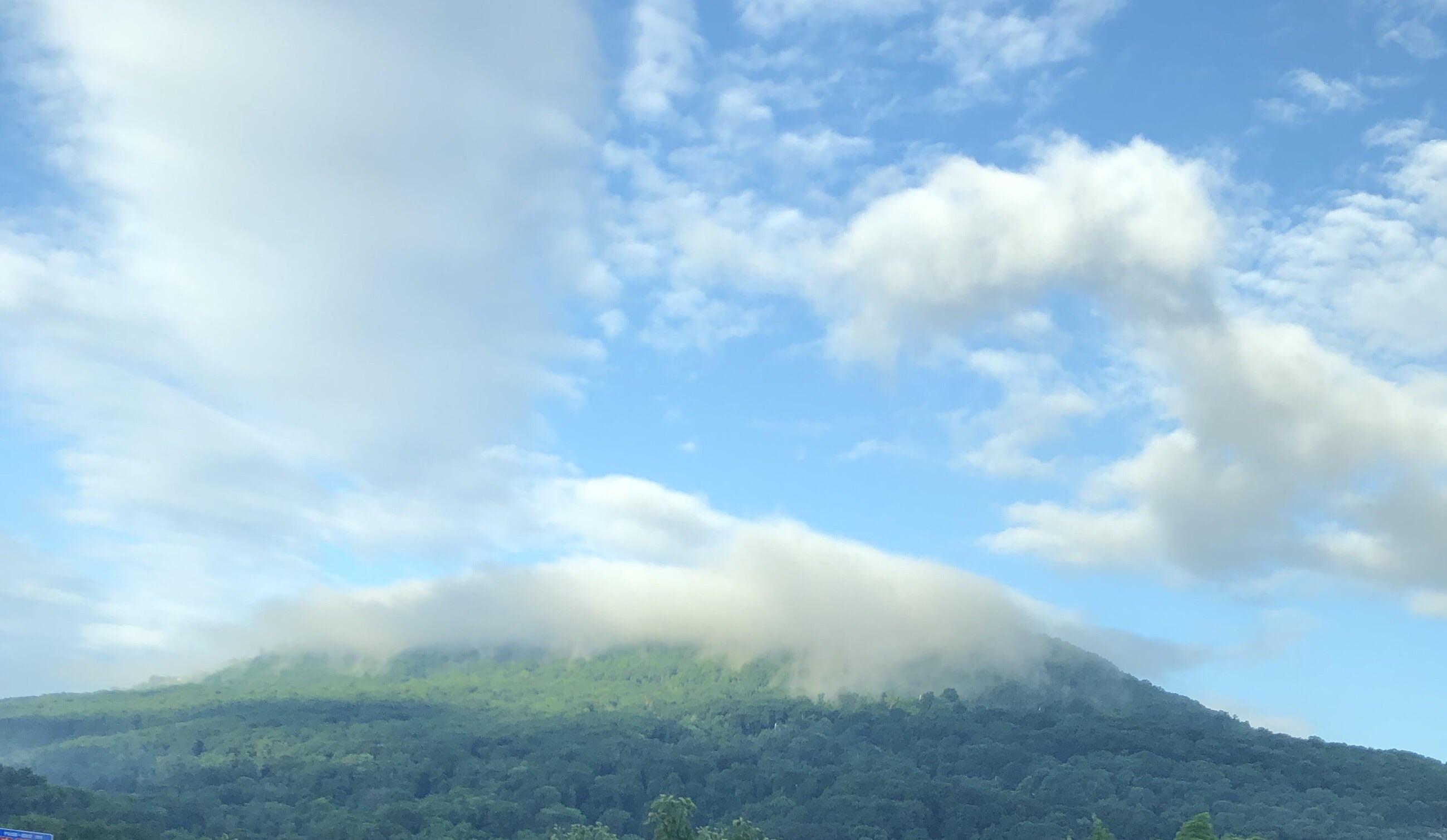 Lookout Mountain in clouds | Scrolller