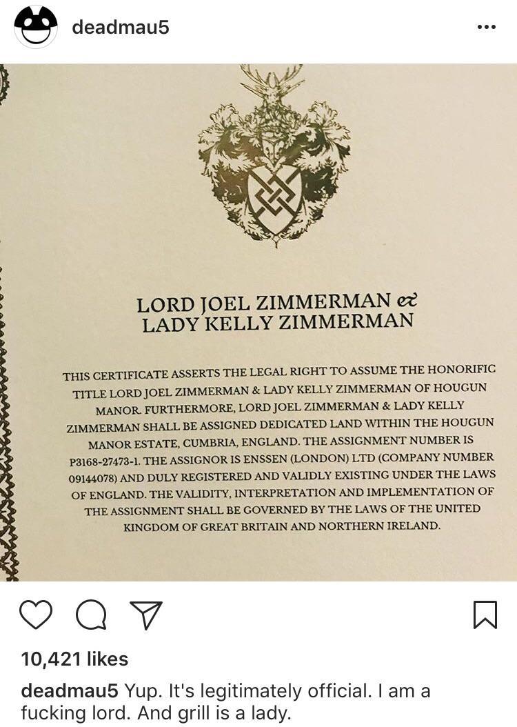 Lord Deadmau5 | Scrolller