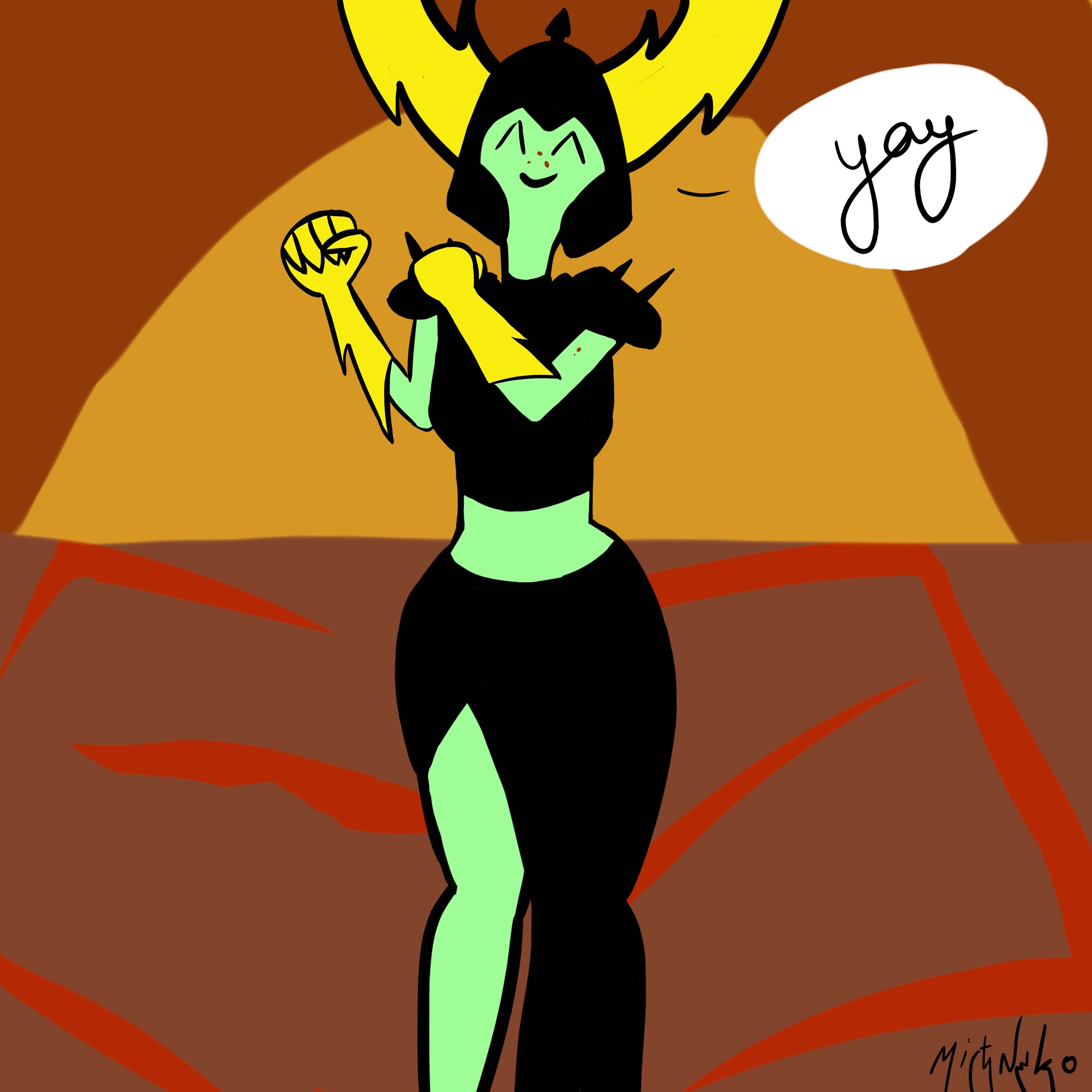Lord Dominator having a little dance by me | Scrolller