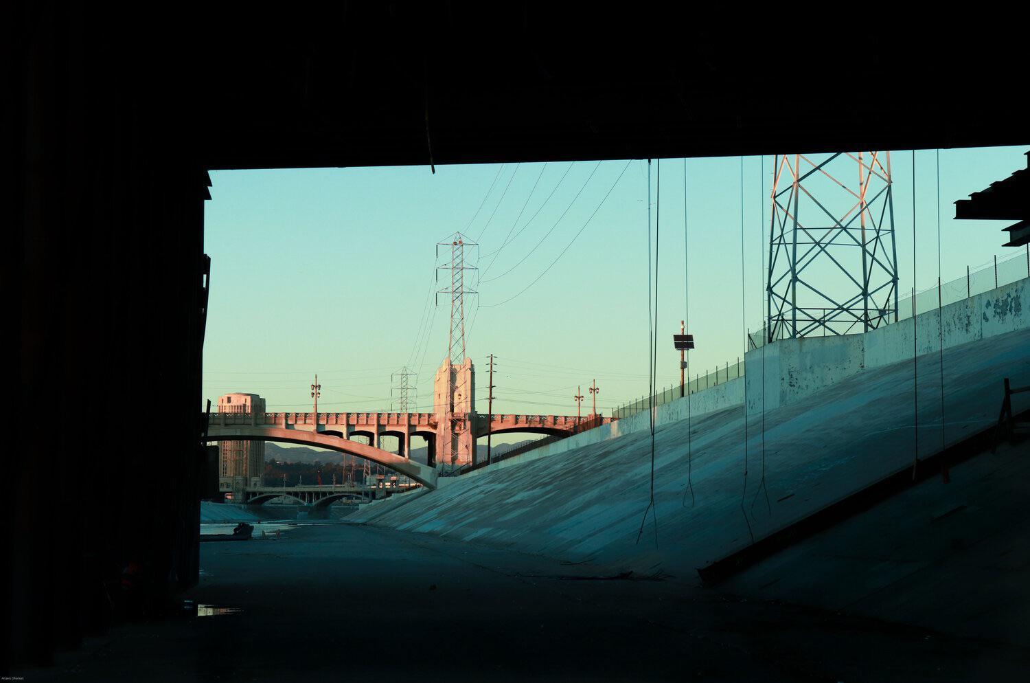 Los Angeles River bridge | Scrolller
