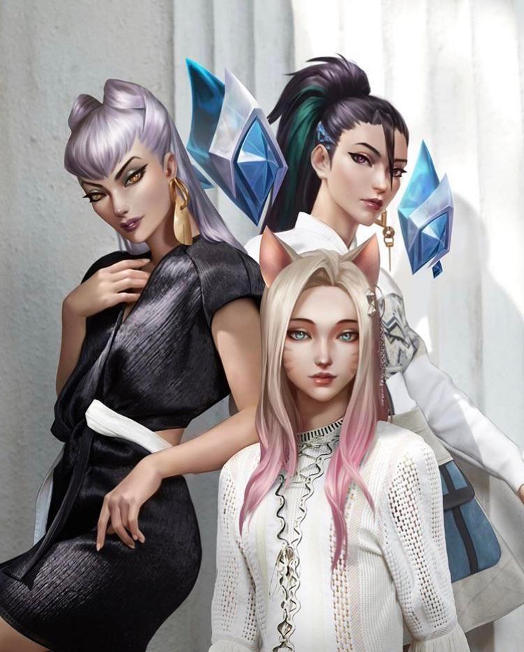 Louis Vuitton & K/DA | Scrolller