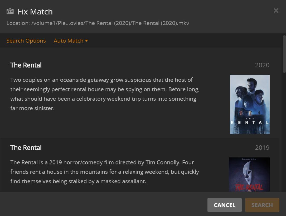 Loving the new match UI, good job Plex devs :) | Scrolller