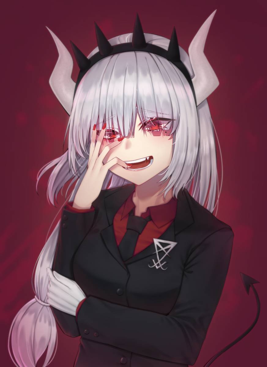 Lucifer's looking a bit evil [Helltaker] | Scrolller