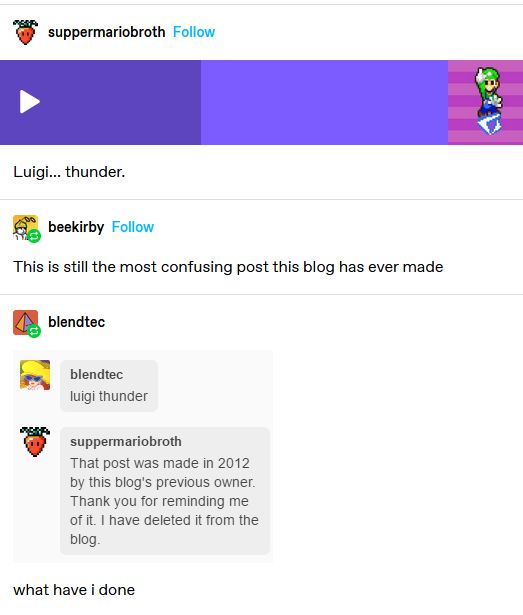 Luigi thunder | Scrolller