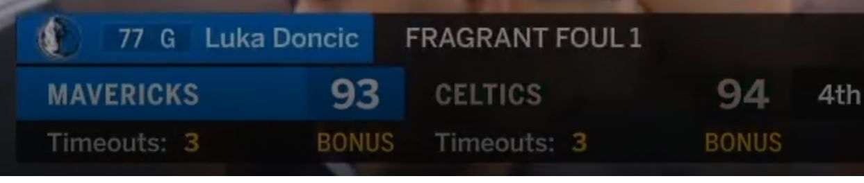 Luka receives foul for smelling too good | Scrolller