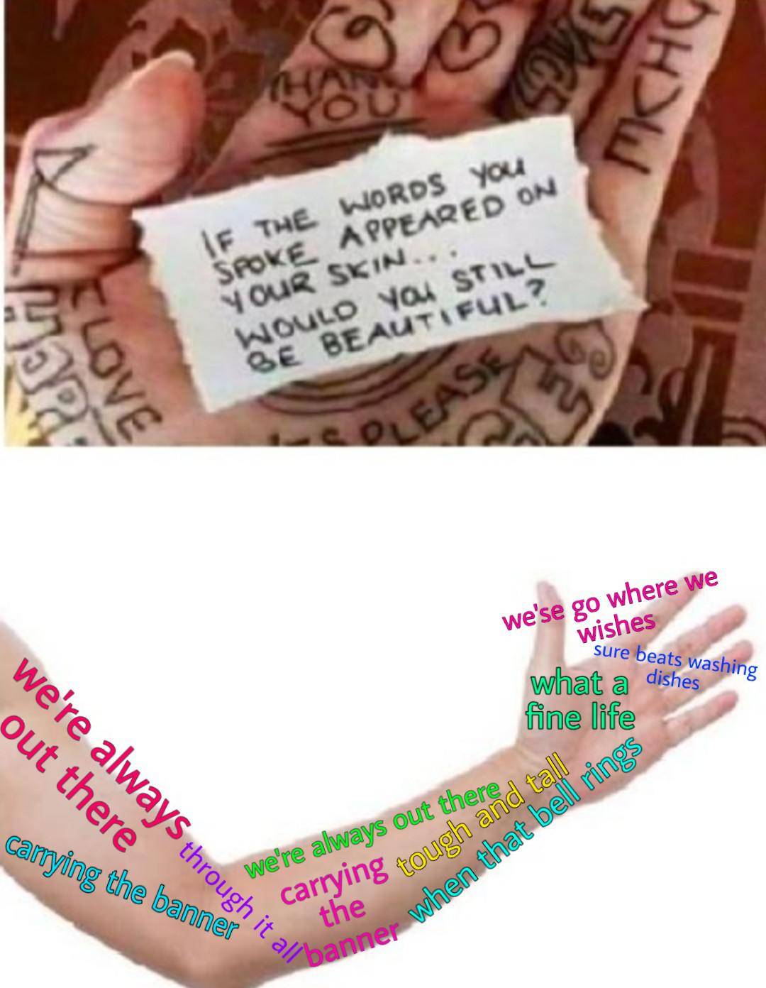 Lyrics count, right? | Scrolller