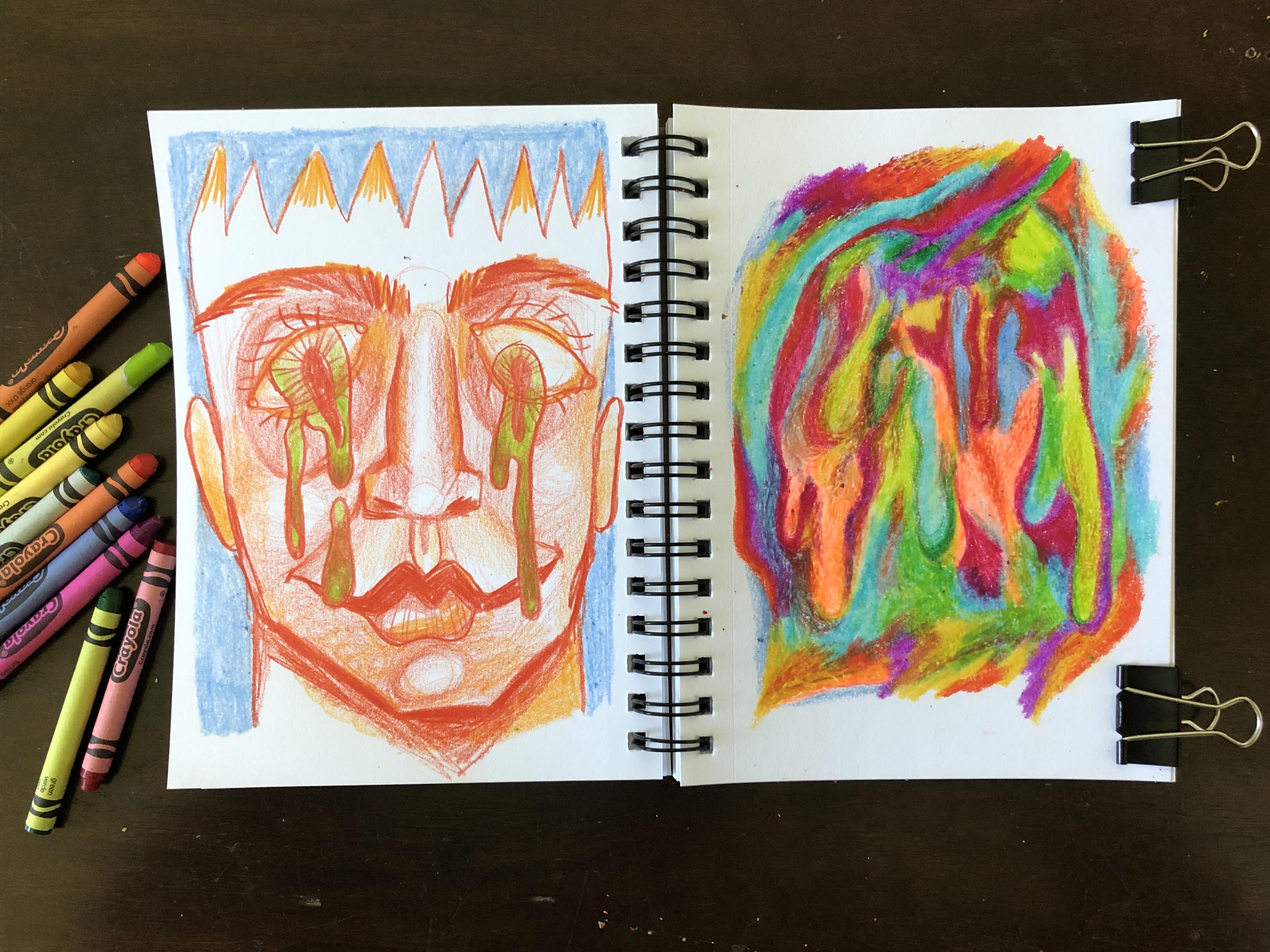 \m/ drawing out my feelings | Scrolller