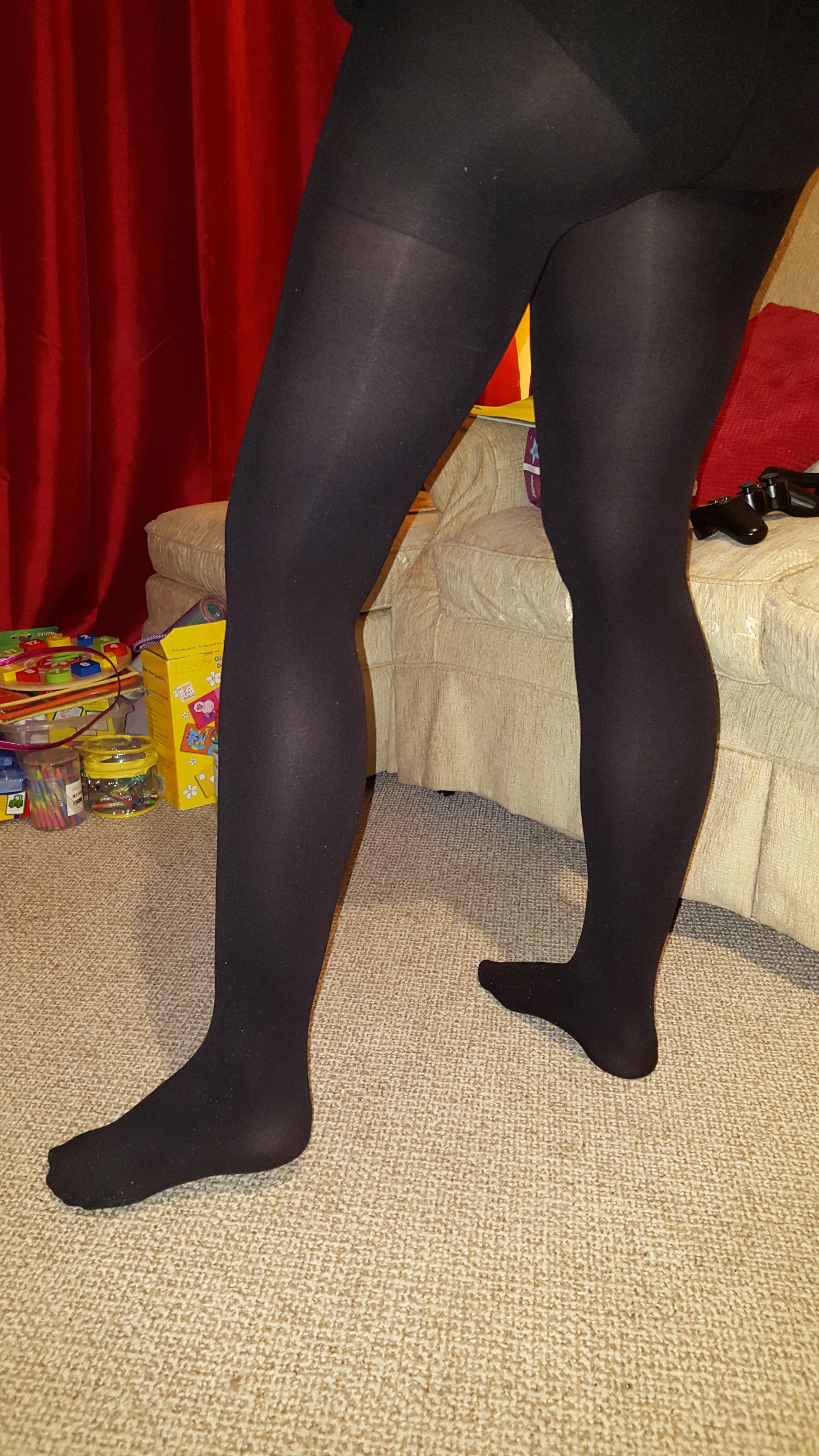 [M] How you like my wife's black tights? 😉 | Scrolller