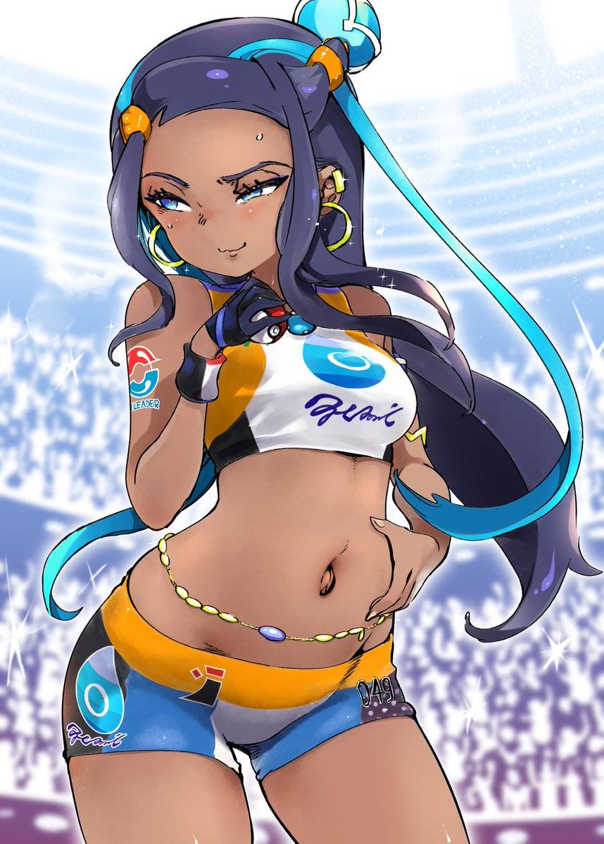 "M-My Belly Button~?" -Nessa | Scrolller