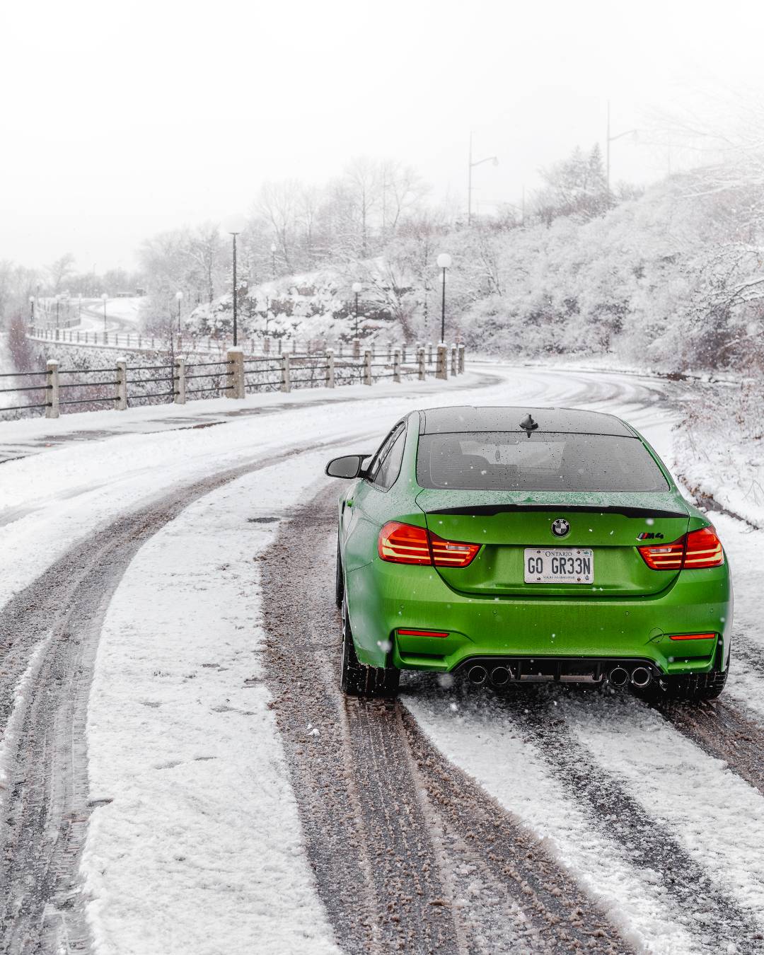 M4 in snow | Scrolller