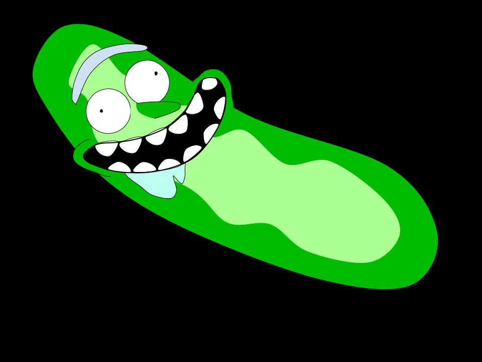 Made a Pickle Rick drawing. | Scrolller