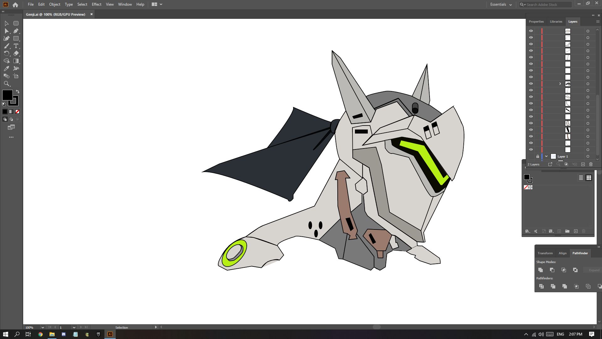 Made in adobe Illustrator. Feedback would be greatly appreciated. :) | Scrolller