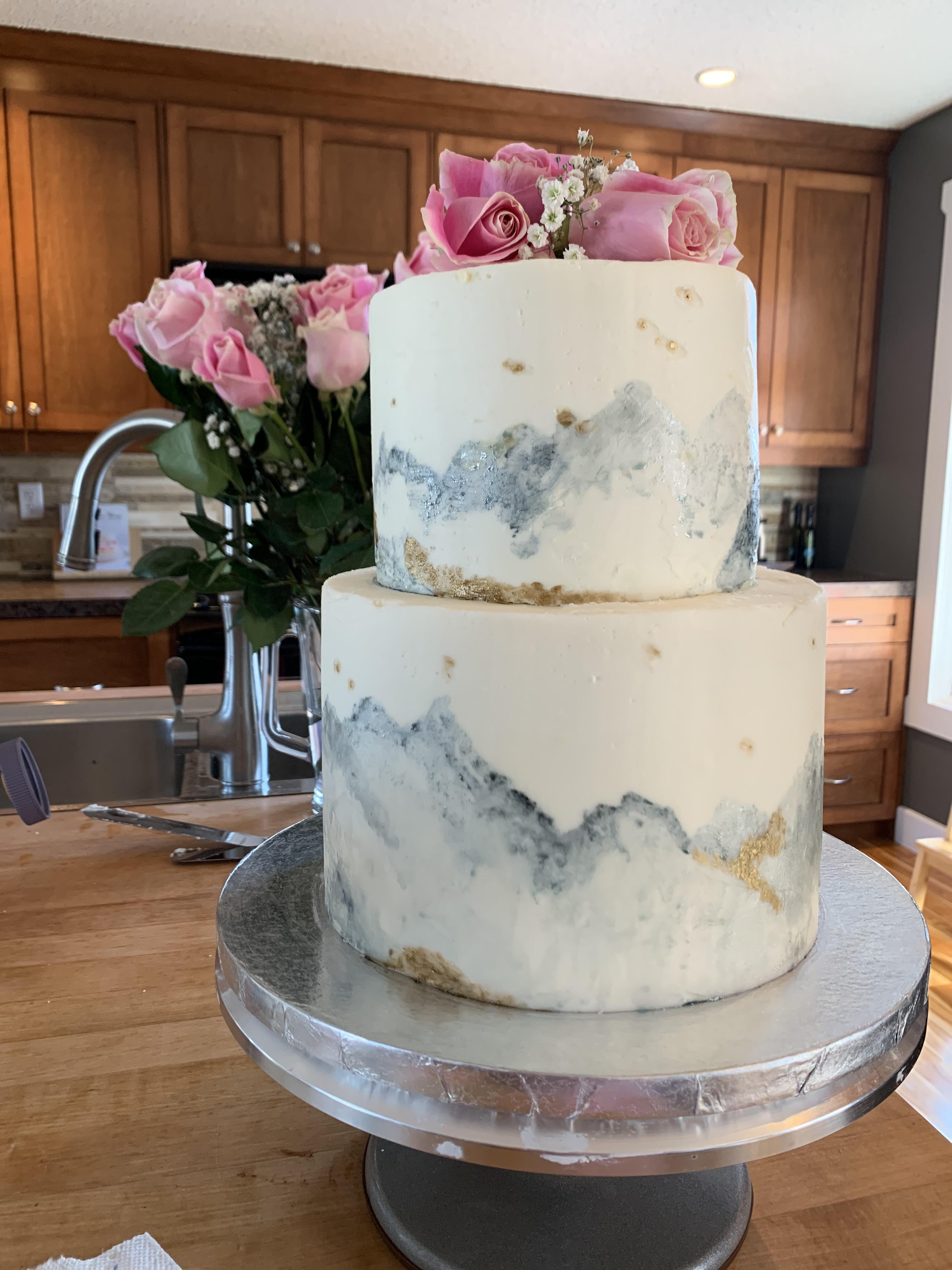 Made my own wedding cake. Tomorrow is the day! | Scrolller