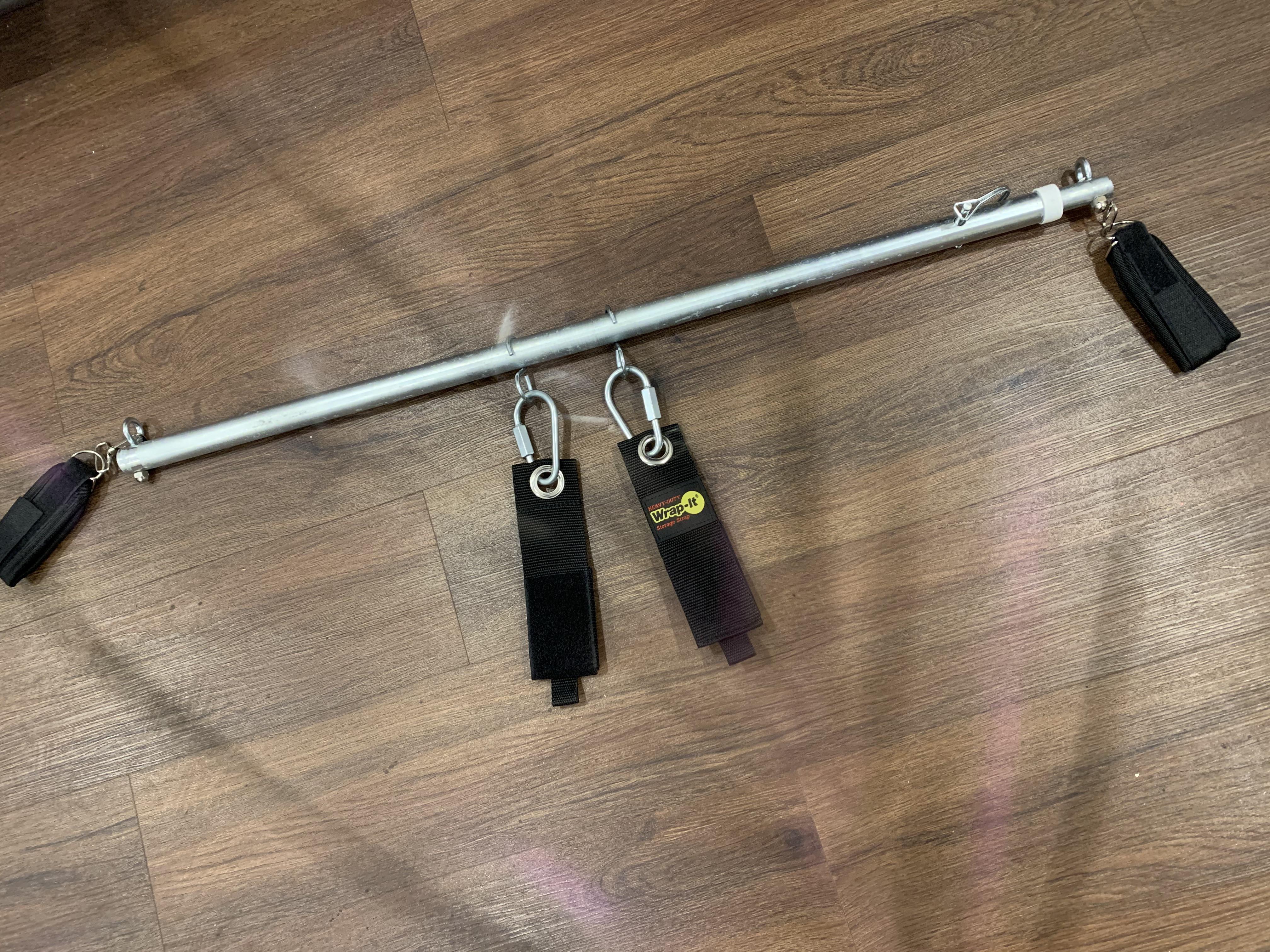 Made some improvements. Added wrist restraints and put acorn nuts on the end of the bolts ...