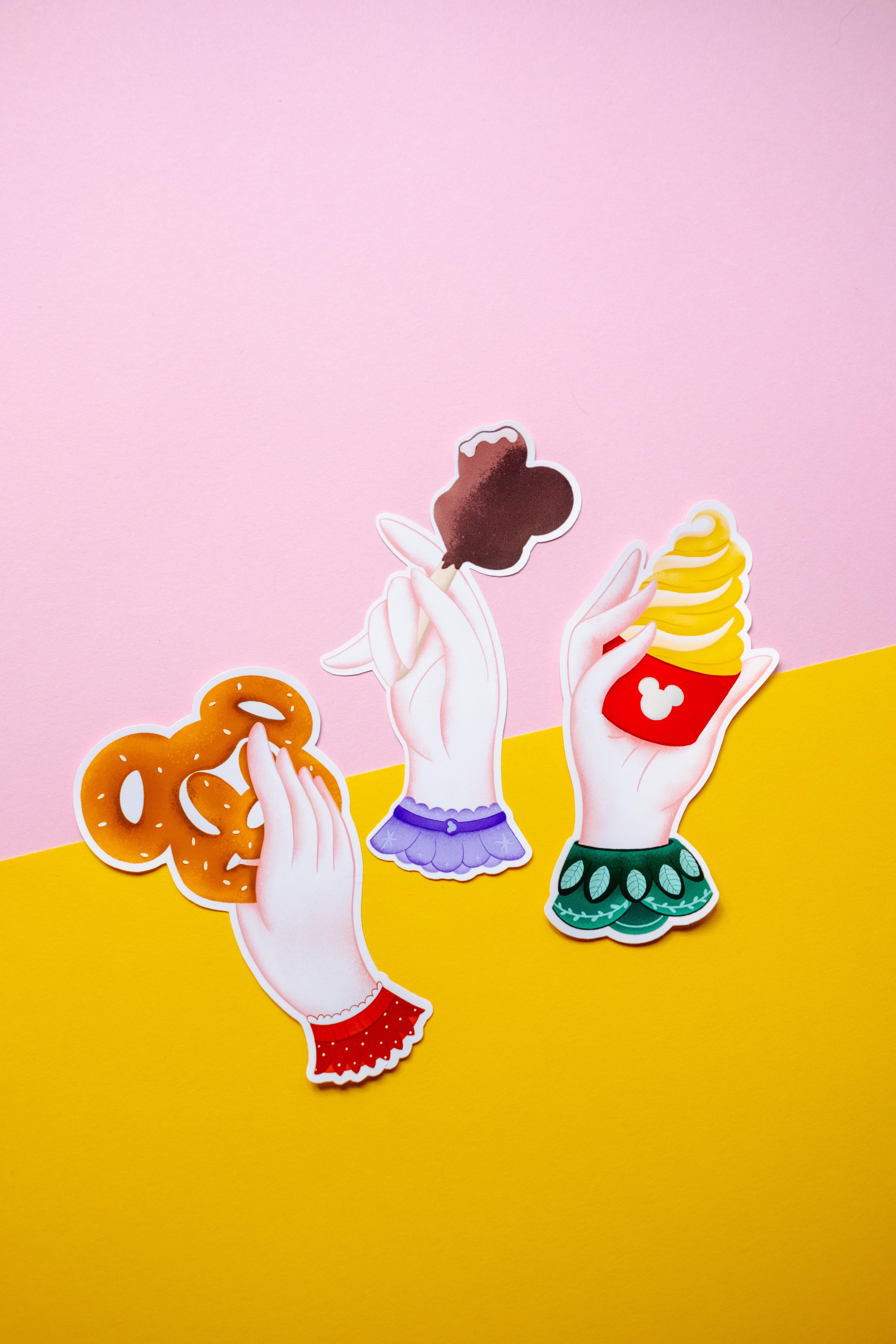 Made some of my illustrations into stickers! | Scrolller