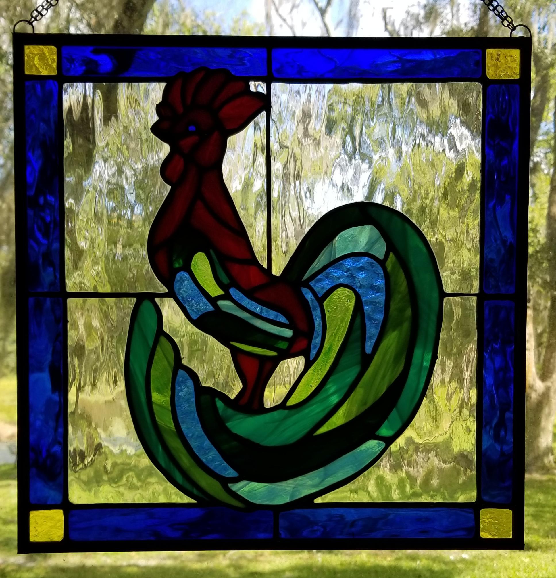 Made this rooster for my mother-in-law. | Scrolller