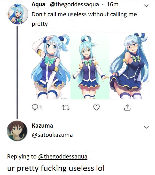 Madlad Kazuma | Scrolller
