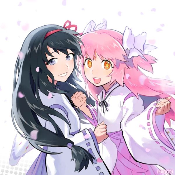 Madoka and Homura | Scrolller
