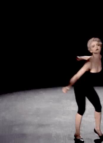 Madonna does the moonwalk | Scrolller