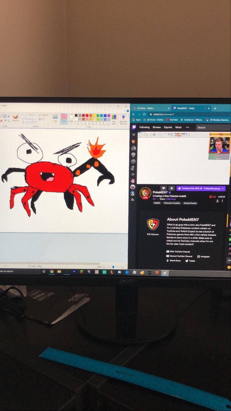 Magcrab! The Magma Claw Pokemon! | Scrolller